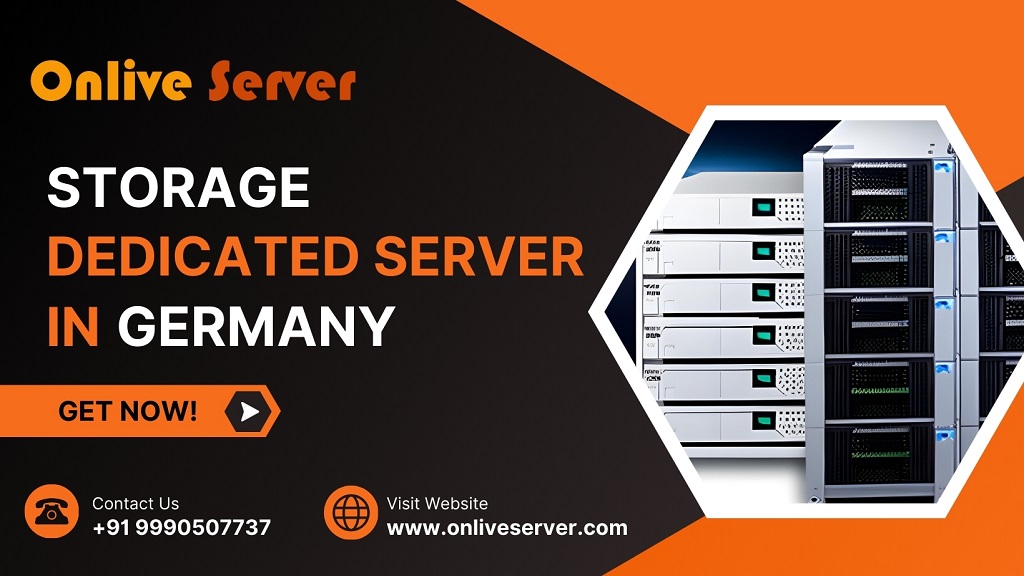 Storage dedicated server in Frankfurt, Germany - Onlive Server