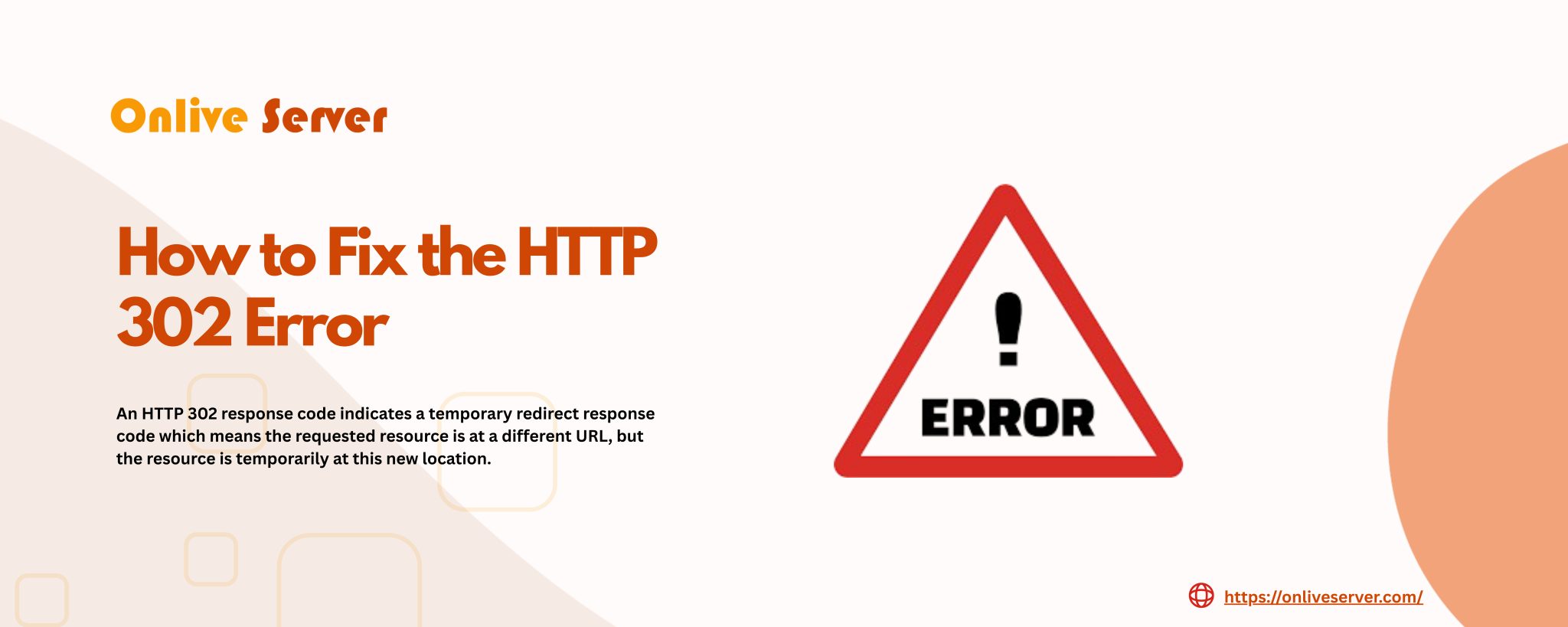 How to Fix the HTTP 302 Error - Onlive Server